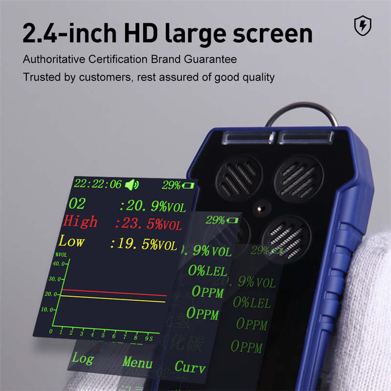 BH-4S portable multi-gas detector--Bosean portable gas detector
