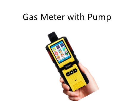 gas detector with pump